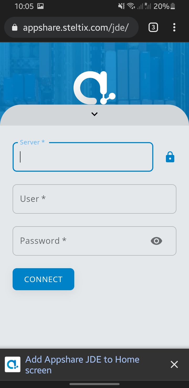 Adding Appshare to your home screen - Documentation at Steltix