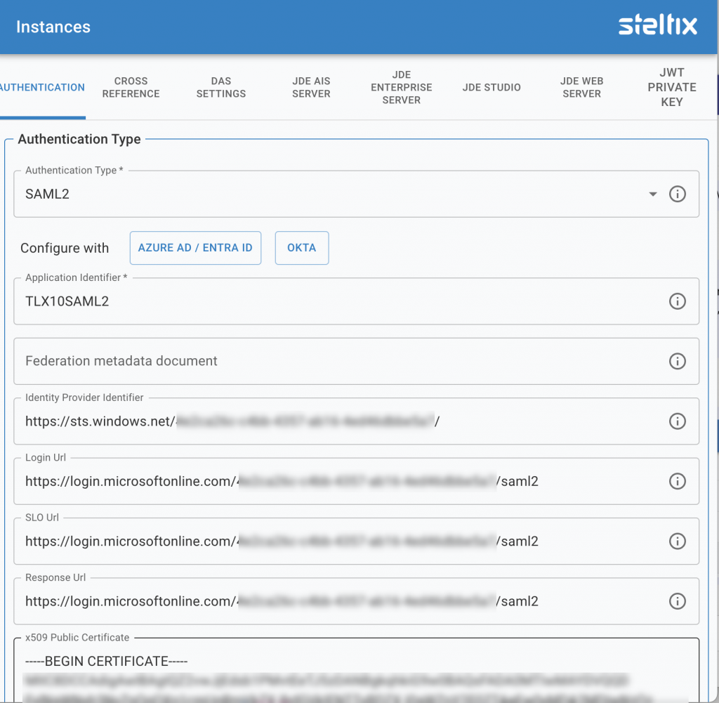 Authentication - Documentation at Steltix