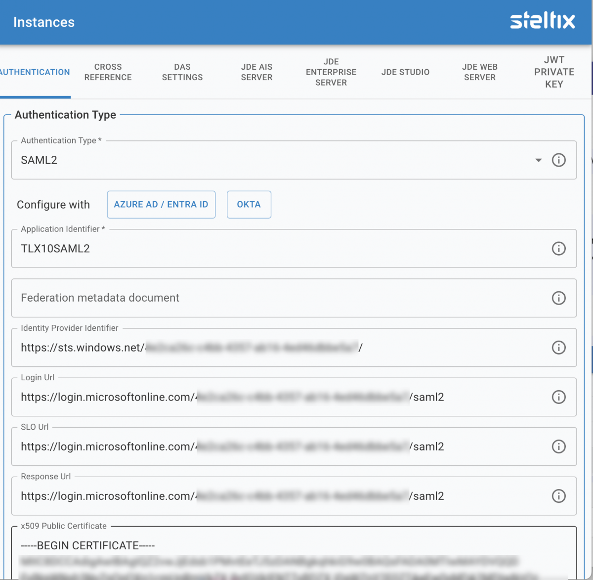 Authentication - Documentation at Steltix