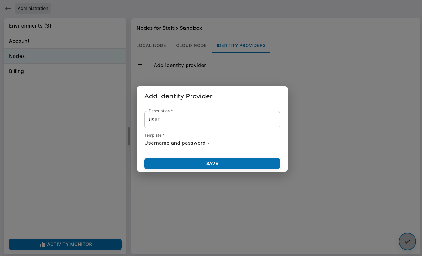Customer Private Node - Documentation at Steltix