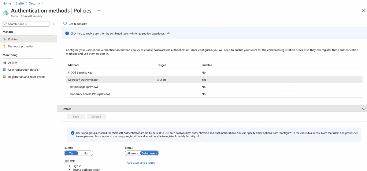 Authentication - Documentation at Steltix