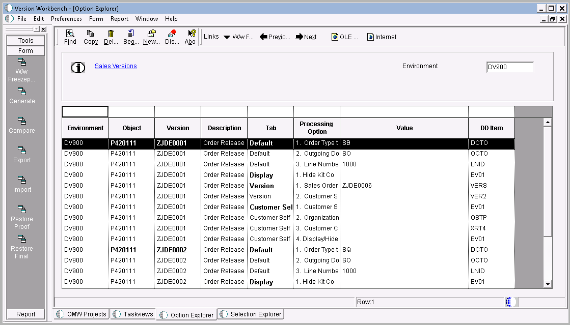 Version Workbench User Guide - Documentation at Steltix