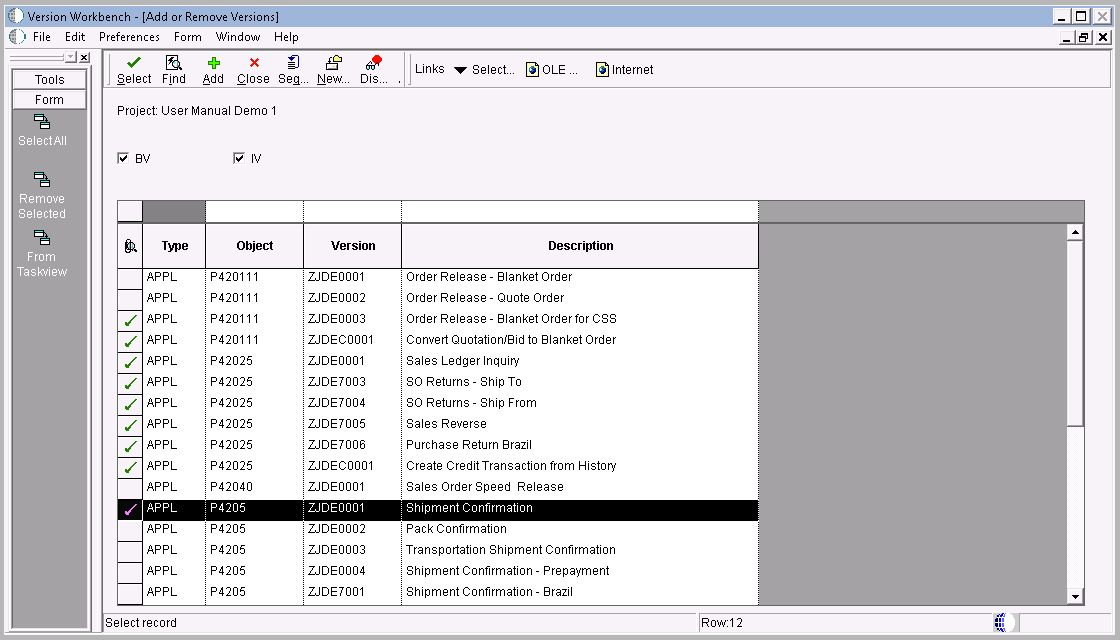 Versions - Documentation at Steltix