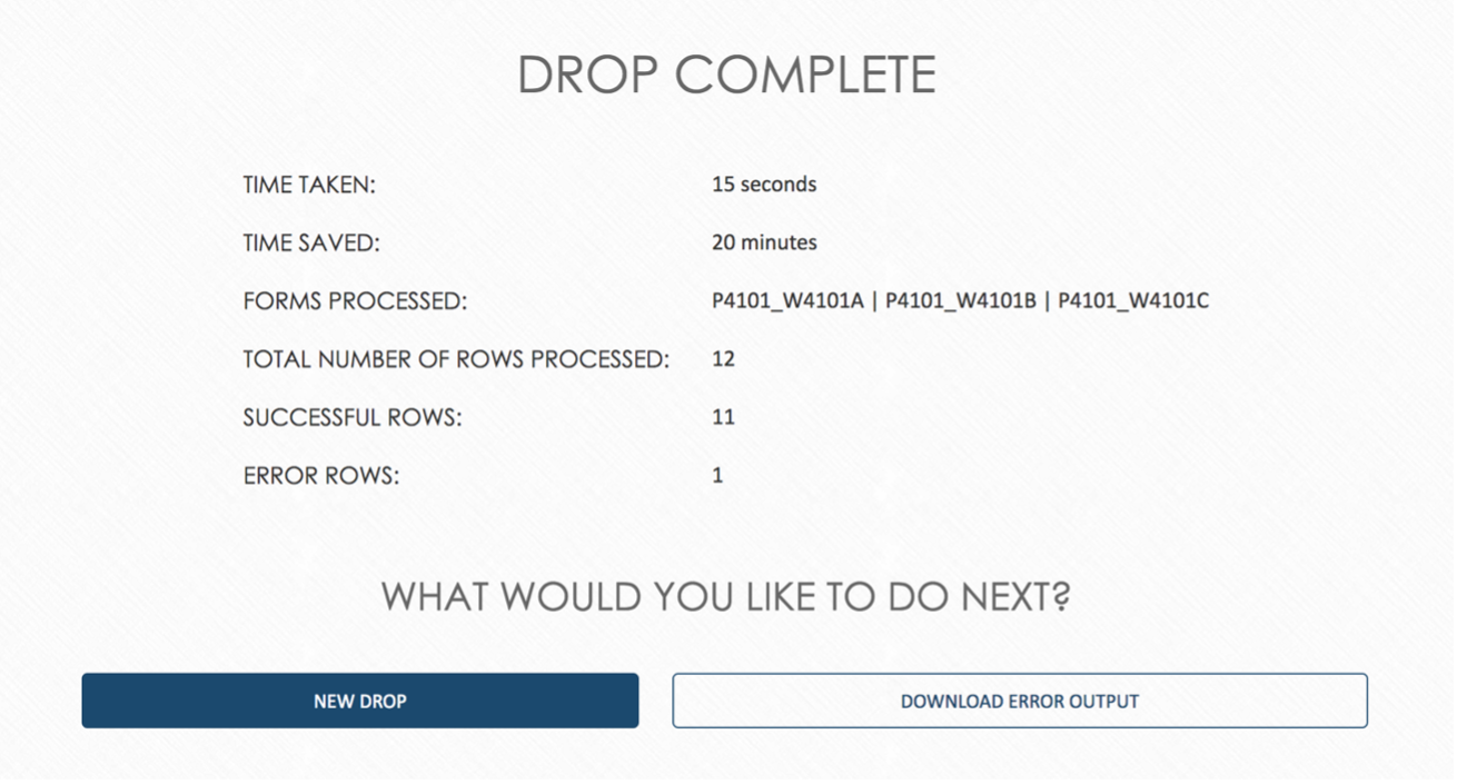 Drop your template - Documentation at Steltix