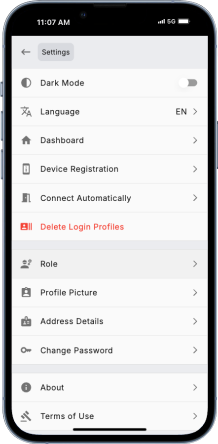 Device Settings - Documentation at Steltix
